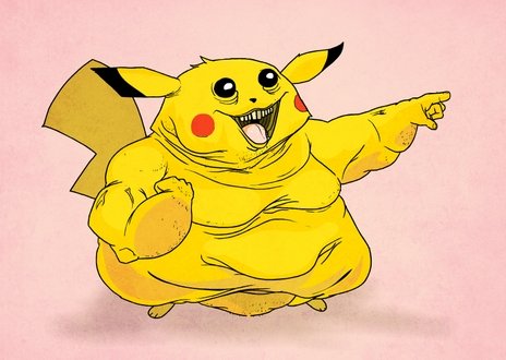 fat pikachu